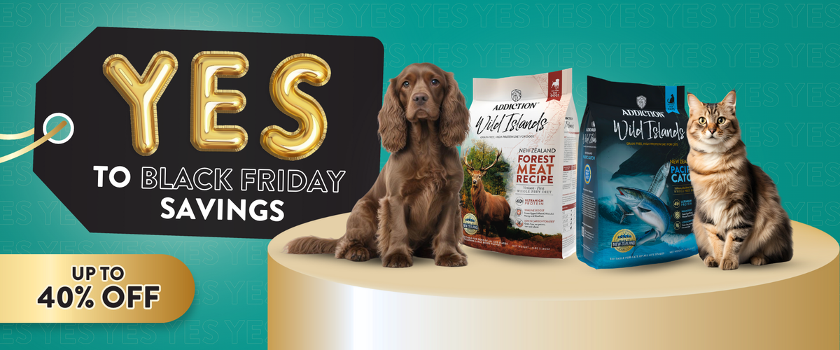 Black Friday & Cyber Monday Pet Food Deals | Up to 40% Off – Addiction ...