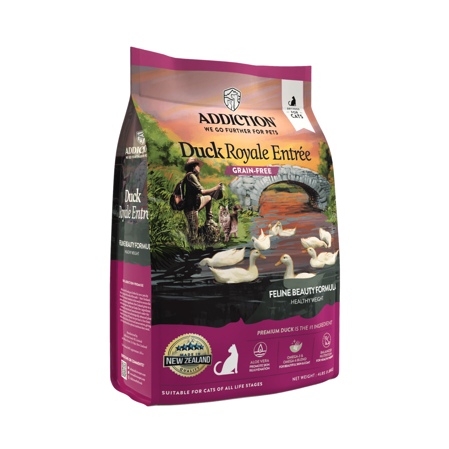 Addiction Duck Royale Dry Cat Food – Addiction Pet Foods USA